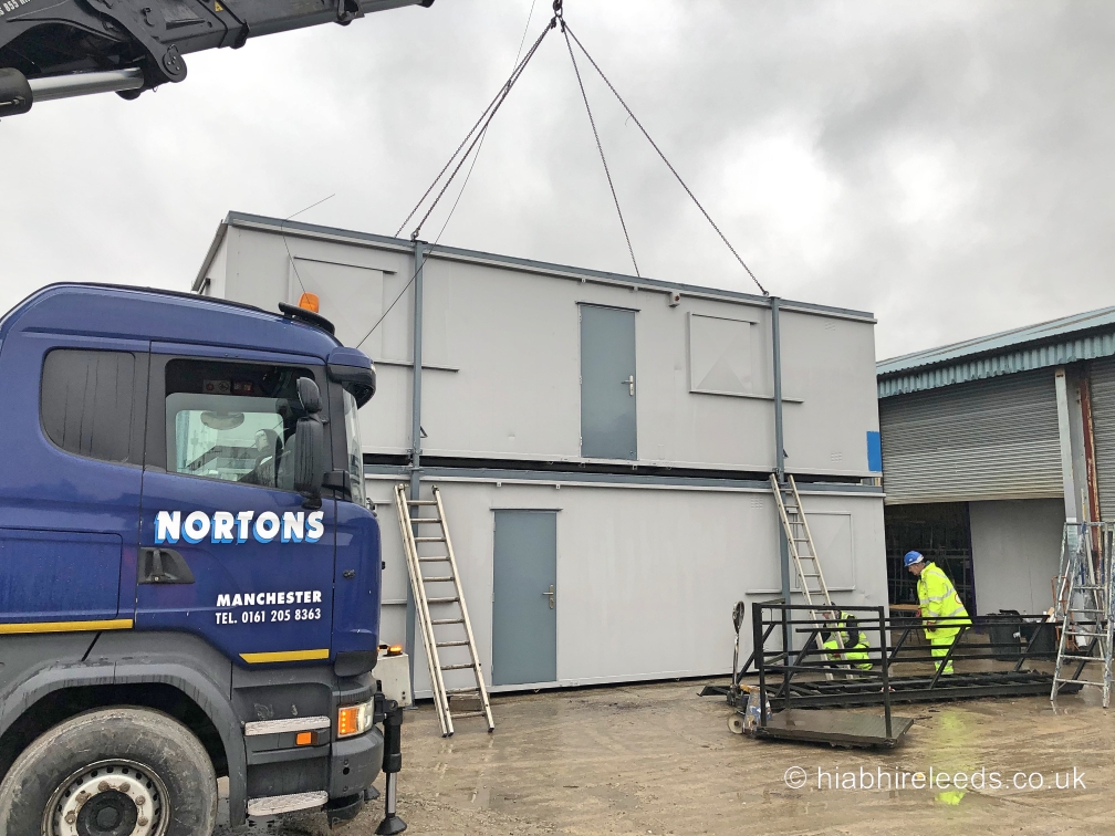 Hiab Hire Leeds Services Portable Cabins Transport, Containers Delivery ...