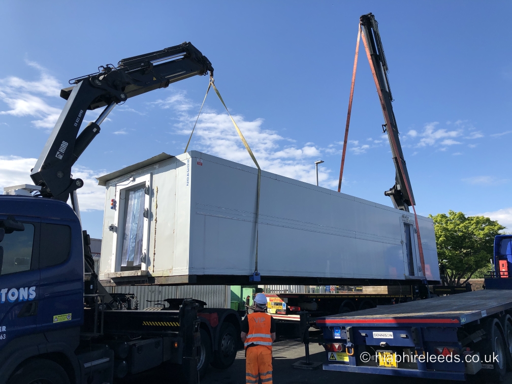 Hiab Hire Leeds Services Portable Cabins Transport, Containers Delivery ...